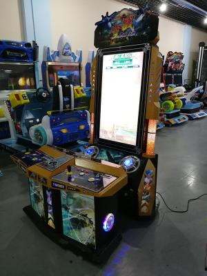 Cina Dimensione delle macchine di video gioco della galleria di Street Fighter 750 * 800 * 1600MM per 1 - 2 giocatori in vendita