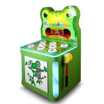 Cina Tipo di spingitoio della moneta del martello di colpo delle macchine della galleria di estinzione di Crazy Frog dei bambini in vendita