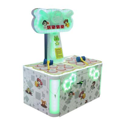 Cina Crazy Frog che colpisce la macchina di gioco della moneta del martello, macchina da tavolo del gioco dei bambini in vendita