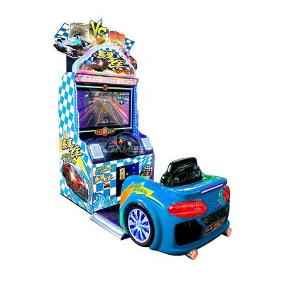 Cina Macchina di videogioco di guida del simulatore dell'automobile di velocità, un giocatore che guida la macchina della galleria in vendita