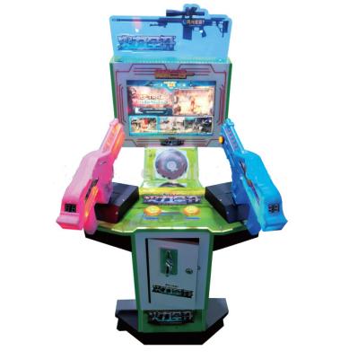 Cina Macchine commerciali di gioco ultra di potenza di fuoco dell'interno, 3 in macchine su ordinazione di 1 galleria del simulatore in vendita