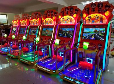 Cina Macchine di video gioco a gettoni del motorino felice, macchine di divertimento della galleria dei bambini in vendita