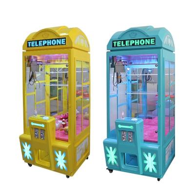 Cina La mini macchina della gru dell'artiglio del metallo, telefono scherza la macchina dell'arraffone per 1 giocatore in vendita