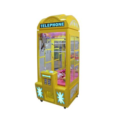 Cina La mini macchina della gru dell'artiglio del metallo, telefono scherza la macchina dell'arraffone per 1 giocatore in vendita