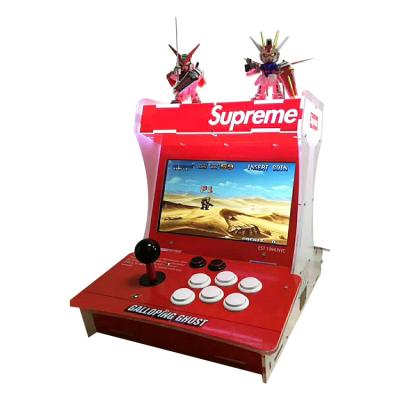 China O mini jogador 2 levanta-se máquinas de jogo de vídeo, máquinas de moeda internas do jogo de vídeo à venda