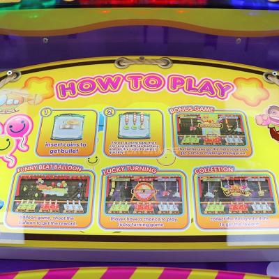 Cina Macchina a gettoni del gioco di estinzione del biglietto dei giocattoli pazzi in vendita