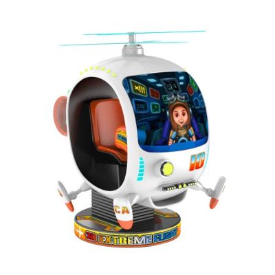 China Vergnügungspark Kiddie-Fahrt bearbeitet 3d extremen Flug W1480 * D2090 * Größe H2240 Millimeter maschinell zu verkaufen