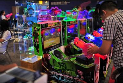 Cina Ultra il potere di fuoco scherza la macchina della galleria, 3 IN 1 pistola del simulatore che spara tutti in una macchina della galleria in vendita