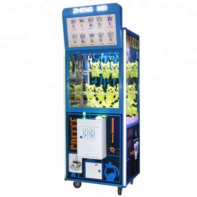 China Het Stuk speelgoed van het arcadespel de Machine van de Kraanklauw met Lcd het Scherm voor Video Reclame Te koop