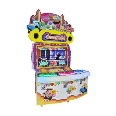 Cina Macchina su misura della galleria dei bambini, macchina pazza del gioco di lotteria del biglietto dei giocatori del giocattolo 3 in vendita