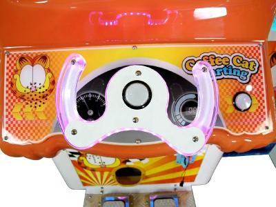 Cina 400W scherza la macchina della galleria, videogioco di guida eccellente della macchina del mostro di divertimento della galleria dello spingitoio dell'interno della moneta in vendita