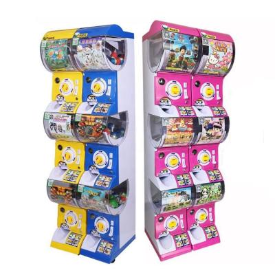 Cina Macchina a gettoni dell'artiglio della galleria, distributore automatico di plastica del giocattolo della capsula dell'esposizione dell'erogatore di Gashapon in vendita