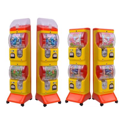 Cina Macchina a gettoni dell'artiglio della galleria, distributore automatico di plastica del giocattolo della capsula dell'esposizione dell'erogatore di Gashapon in vendita