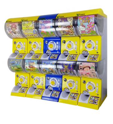 Cina Macchina a gettoni dell'artiglio della galleria, distributore automatico di plastica del giocattolo della capsula dell'esposizione dell'erogatore di Gashapon in vendita
