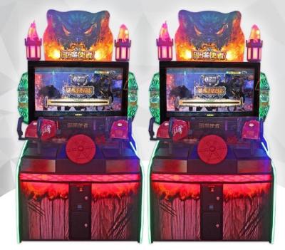 China Het muntstuk stelde in het donker Kanon in werking Schietend Arcademachine, het Spelmachine van de 2 Spelerssimulator voor Kinderen Te koop