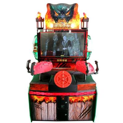 China Het muntstuk stelde in het donker Kanon in werking Schietend Arcademachine, het Spelmachine van de 2 Spelerssimulator voor Kinderen Te koop