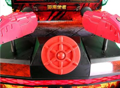 China Het muntstuk stelde in het donker Kanon in werking Schietend Arcademachine, het Spelmachine van de 2 Spelerssimulator voor Kinderen Te koop