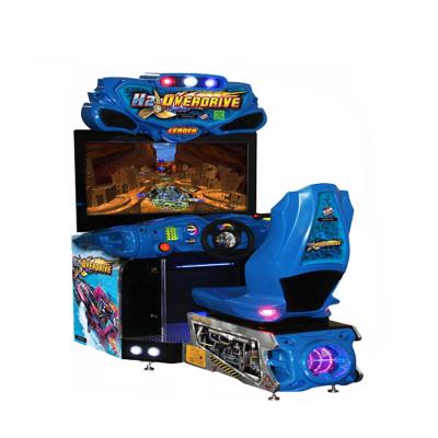 Cina Dimensione 211*105*168CM 380W della macchina di video gioco della galleria del simulatore di H2 Overdirve in vendita