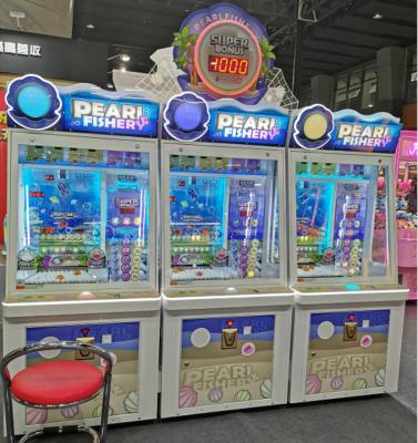 Cina Macchina felice del gioco del biglietto di lotteria dello spingitoio della palla di Fisher della perla di estinzione per la stanza di divertimento in vendita