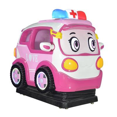 China Nette rosa Farbekiddie-Fahrmaschinen-/Batterie-Auto-Spiel-Maschine zu verkaufen