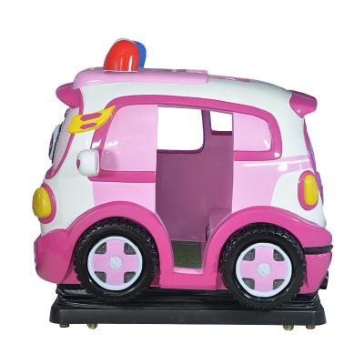 China Nette rosa Farbekiddie-Fahrmaschinen-/Batterie-Auto-Spiel-Maschine zu verkaufen