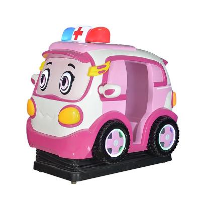 China Nette rosa Farbekiddie-Fahrmaschinen-/Batterie-Auto-Spiel-Maschine zu verkaufen