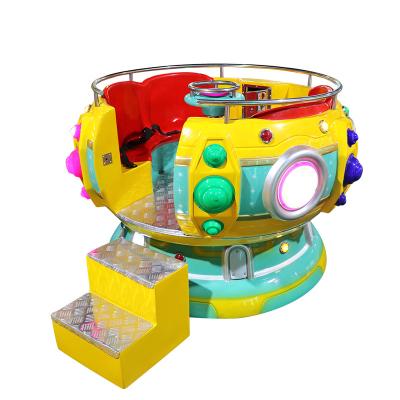 China Máquina de jogo do balanço dos passeios do Kiddie do divertimento do disco para o material para múltiplos jogadores da fibra de vidro + do metal à venda