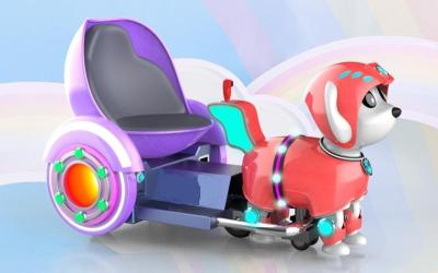 Cina Macchina a tre ruote della galleria dei bambini, risciò animale del cucciolo di giro di forma per il parco di divertimenti in vendita
