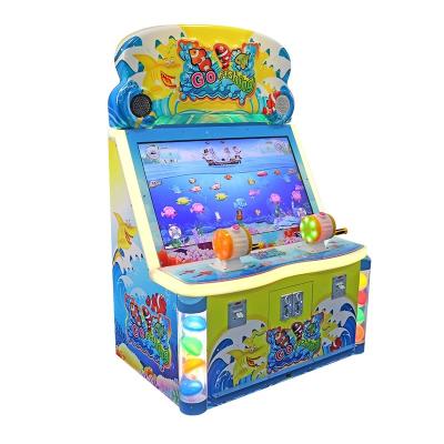 Cina Due giocatori che pescano la macchina del gioco con il LED variopinto accende il legno + materiale acrilico in vendita