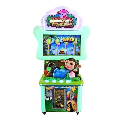 中国 1つのプレーヤーの買戻しのアーケード機械/おかしくいたずらな猿は子供のためのゲーム・マシンに札をつけます 販売のため