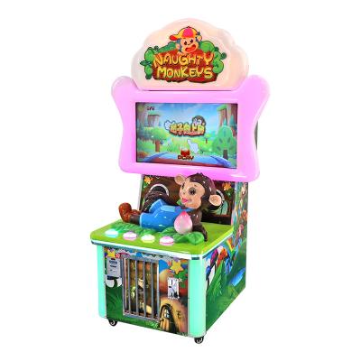 中国 1つのプレーヤーの買戻しのアーケード機械/おかしくいたずらな猿は子供のためのゲーム・マシンに札をつけます 販売のため
