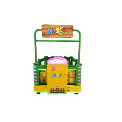 China Pise a máquina de jogo das crianças da placa/etapa engraçada a fichas interna do Kiddie na máquina de jogo da tela à venda
