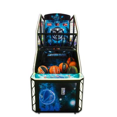 China Buitensporige het Schieten van het de Arcadespel van het Straatbasketbal de Machine Oranje Groenachtig blauwe Kleur Te koop