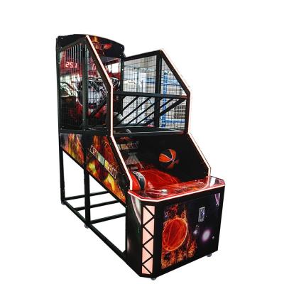 China Buitensporige het Schieten van het de Arcadespel van het Straatbasketbal de Machine Oranje Groenachtig blauwe Kleur Te koop