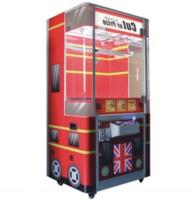 China Metal Frame Cut String Vending Game Machine / Toy Catcher Machine for sale