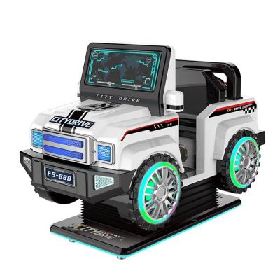Cina Macchine inglesi di giro del Kiddie di Suv della città di versione con il bene durevole materiale PVC/di FRP in vendita