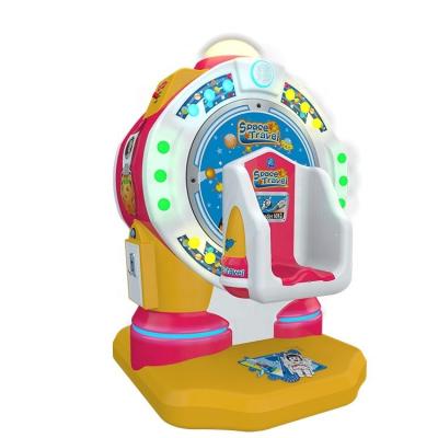 Cina Sedili a gettoni della macchina di videogioco arcade di giro del Kiddie di viaggio nello spazio doppi in vendita