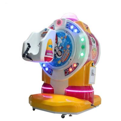 Cina Sedili a gettoni della macchina di videogioco arcade di giro del Kiddie di viaggio nello spazio doppi in vendita