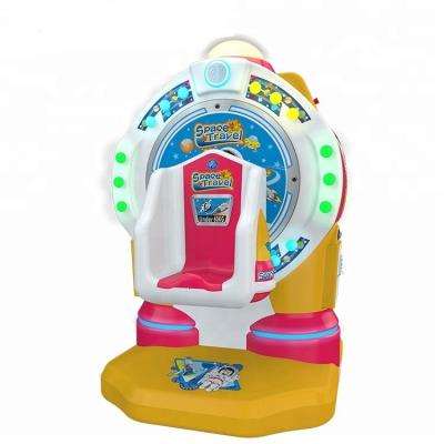 Cina Sedili a gettoni della macchina di videogioco arcade di giro del Kiddie di viaggio nello spazio doppi in vendita
