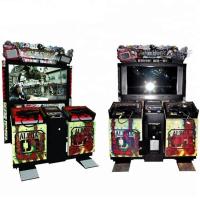 China 55 Inch Scree Razing Simulator Shooting Game Machine Hardware , Plastic Uptake Material for sale