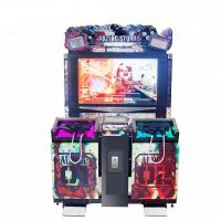 China 55 Inch Scree Razing Simulator Shooting Game Machine Hardware , Plastic Uptake Material for sale