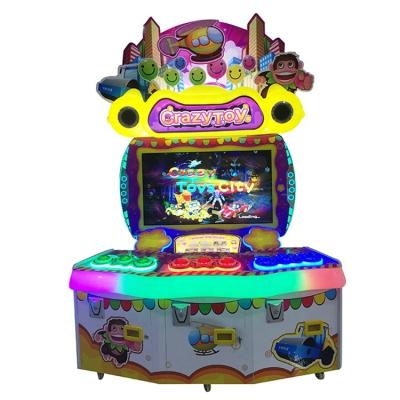 Cina Macchina pazza del gioco di estinzione della galleria dello spingitoio della moneta della città del giocattolo per il parco di divertimenti in vendita