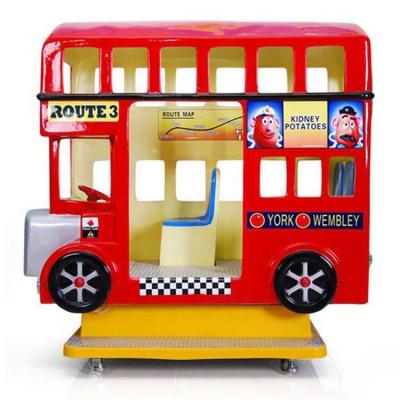 China Lustige London-Bus Kiddie-Fahrspiel-Maschine für Einkaufszentrum zu verkaufen