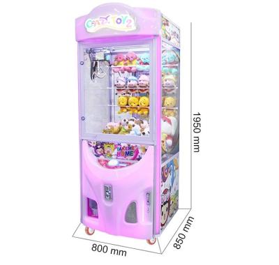 Cina Macchina pazza 220V W800*D850*H1950 millimetro del gioco di vendita del regalo dell'artiglio del giocattolo in vendita