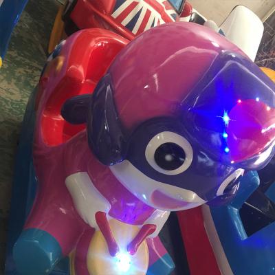 Cina macchine di giro del Kiddie del cavallo del video gioco 3d per divertimento all'aperto 100W in vendita