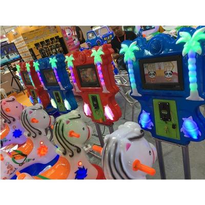 中国 動物の振動ゲームのクレイジー・ホースの子供の乗車は125x53x80cm 1人のプレーヤーを機械で造ります 販売のため