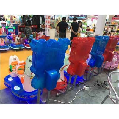 中国 動物の振動ゲームのクレイジー・ホースの子供の乗車は125x53x80cm 1人のプレーヤーを機械で造ります 販売のため