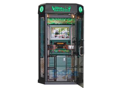 China Machine van de de Cabinekaraoke van de muntstukopdringer de Miniktv met het Scherm voor Wandelgalerij/Straat/Park Te koop