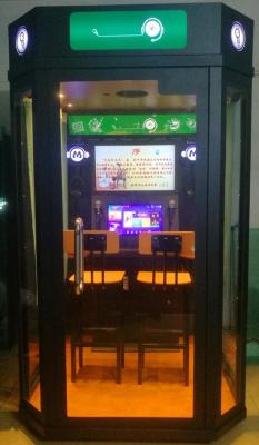 China Machine van de de Cabinekaraoke van de muntstukopdringer de Miniktv met het Scherm voor Wandelgalerij/Straat/Park Te koop