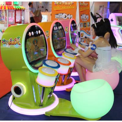 China HD Screen Genius Drum Coin Operated Music Machine For Amusement Park for sale